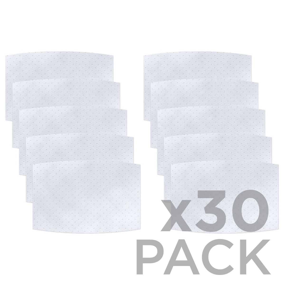 (Subscription) Non-Woven Polypropylene 3-layer Filter 30-Pack | Protect ...