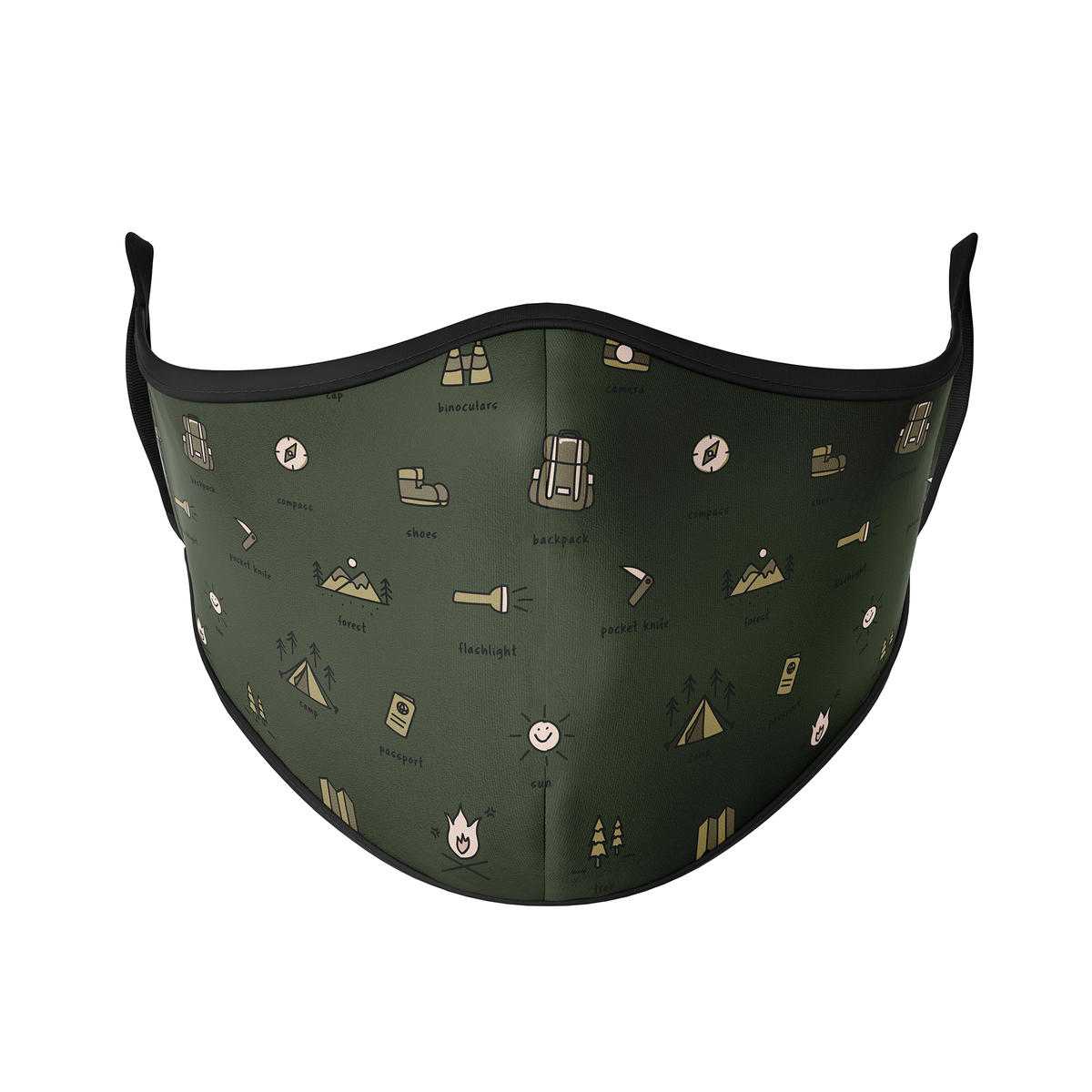 Camping Essentials Reusable Face Masks | Protect Styles