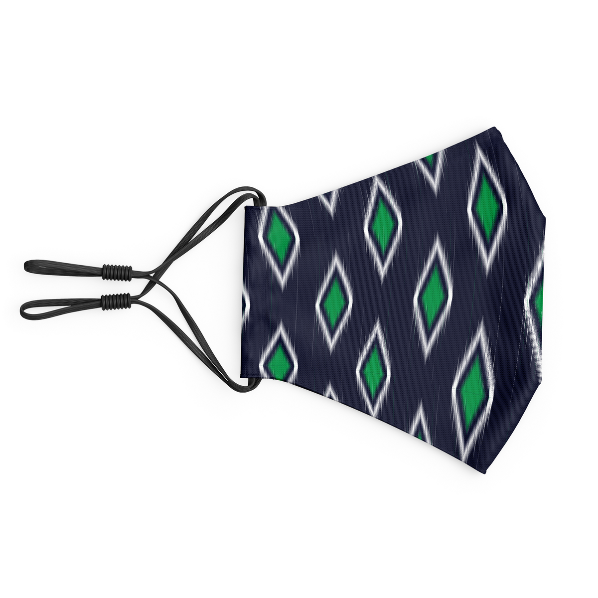 Green Diamonds Reusable Contour Masks | Protect Styles