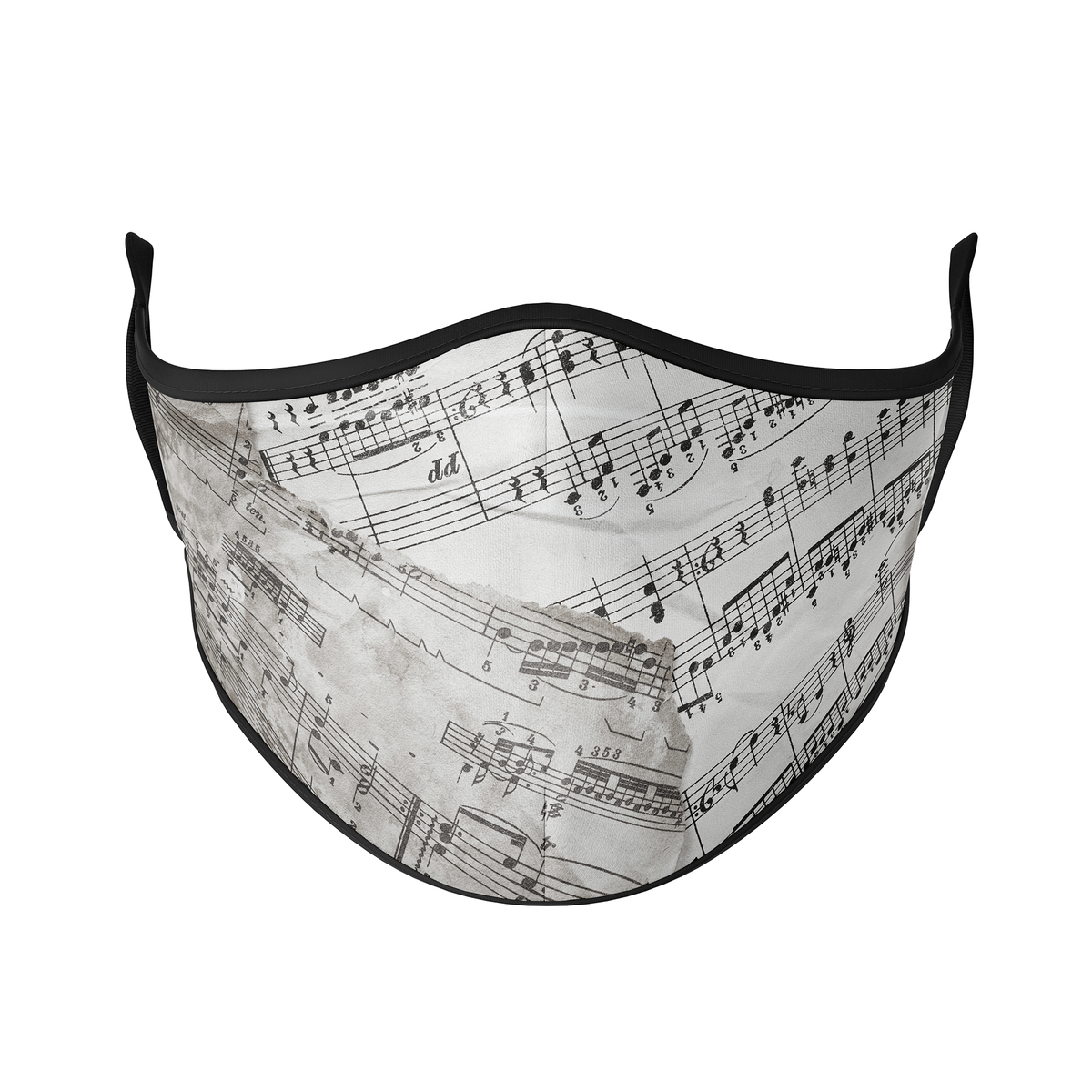 Music Sheet Reusable Face Masks | Protect Styles