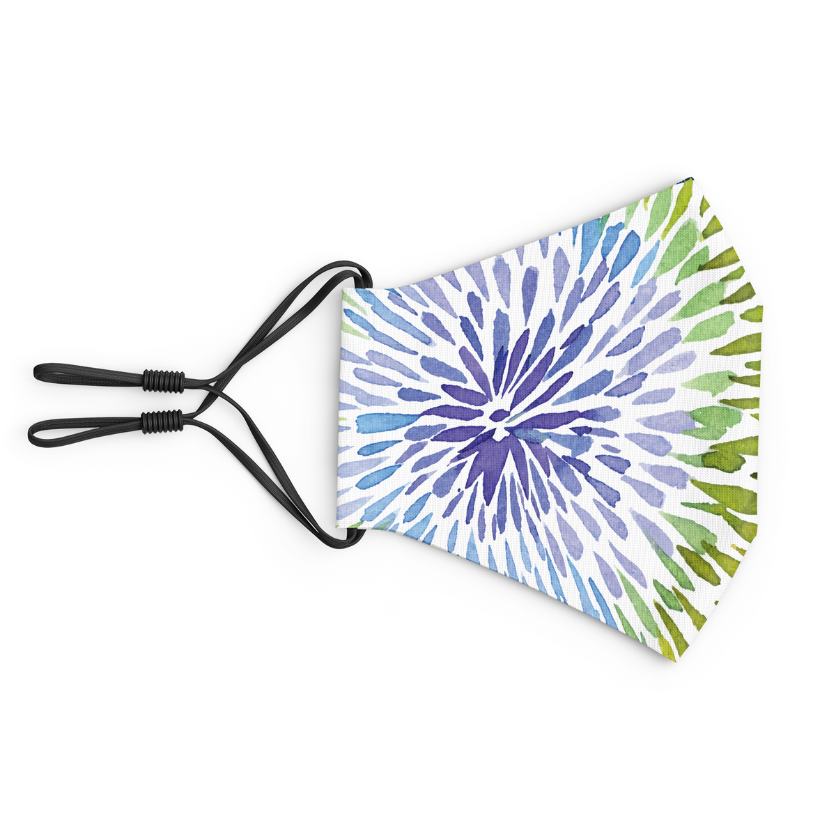 Tie Dye Drips Reusable Contour Masks | Protect Styles