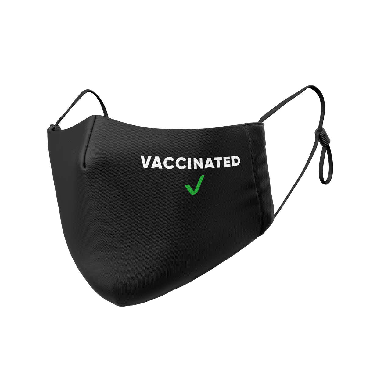 Vaccinated ️ Reusable Contour Masks | Protect Styles