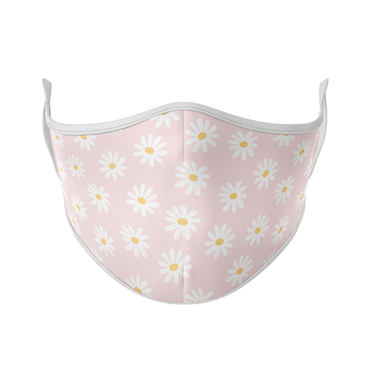 White Daisy Reusable Face Masks | Protect Styles
